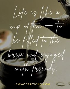 Best Tea Captions And Quotes For Instagram Pictures In 2026