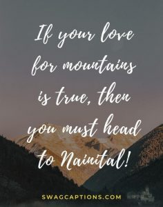 Best Nainital Captions And Quotes For Instagram Pics In 2025