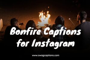 175+ Bonfire Captions And Quotes For Instagram
