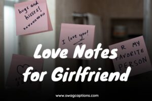 Love Notes For Girlfriend